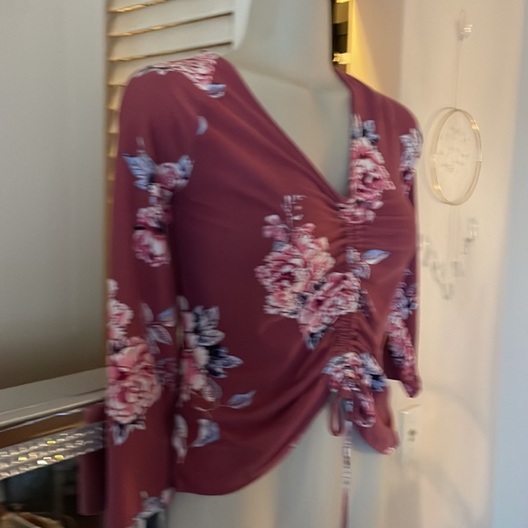 Derek Heart | Tops | Derek Heart Ruched Top | Poshmark